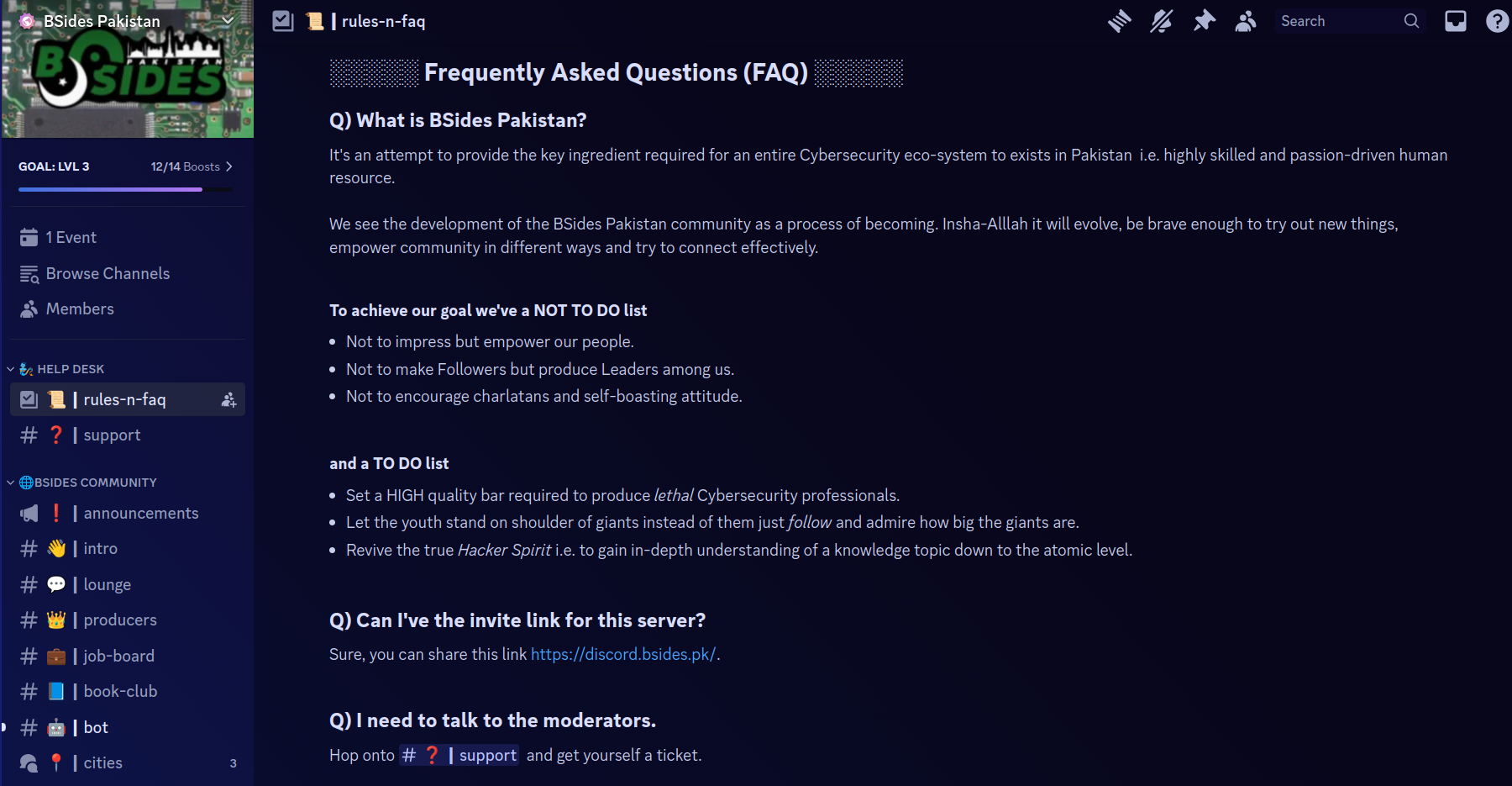 Bsides PK – Cybersecurity Community of Pakistan